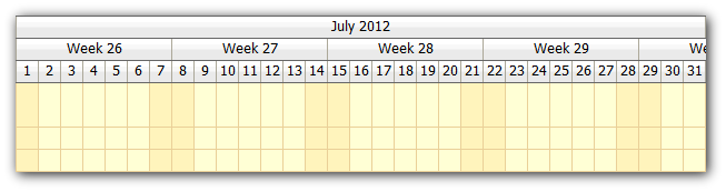 Time Header Rows Scheduler Daypilot Documentation Scheduling For Html5javascriptangular